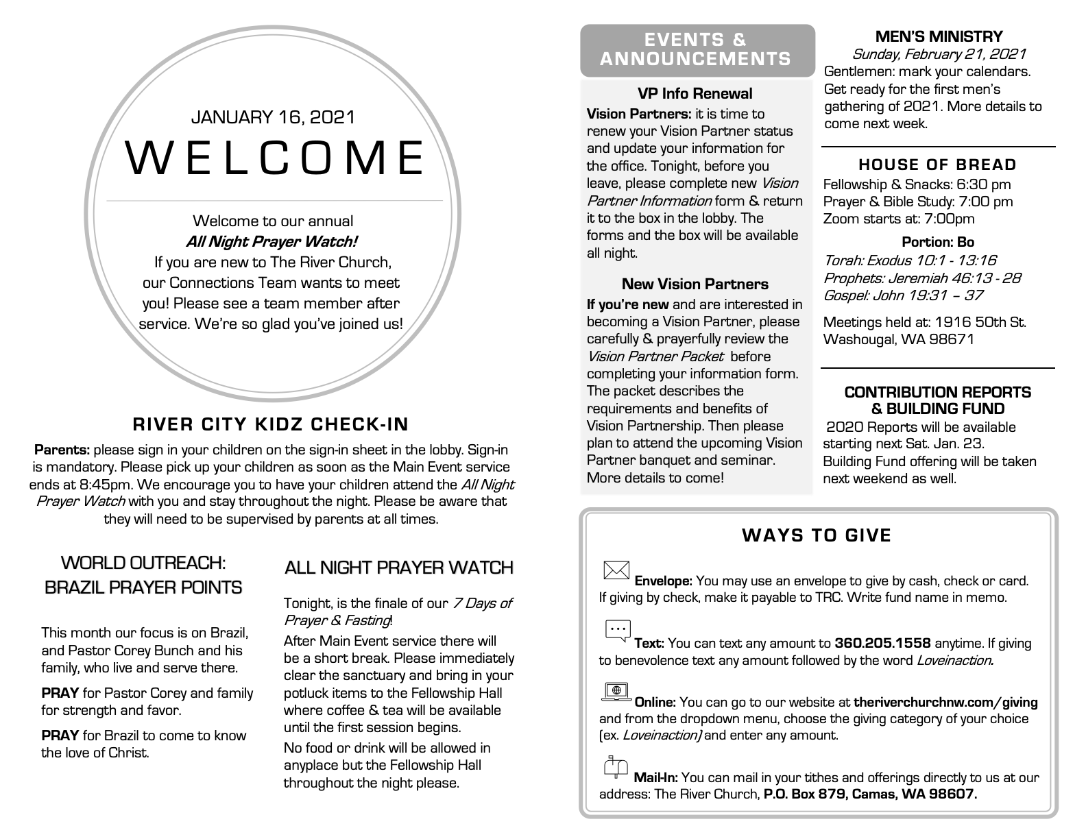 Bulletin Templates For Microsoft Word